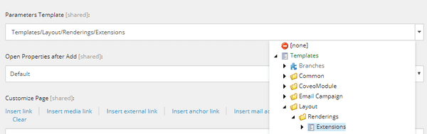 Customize A Rendering Instance Using Parameter Templates And The Mvcrenderrendering Pipeline